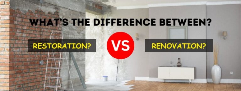 What is the Difference Between Restoration vs Renovation? - Multi ...